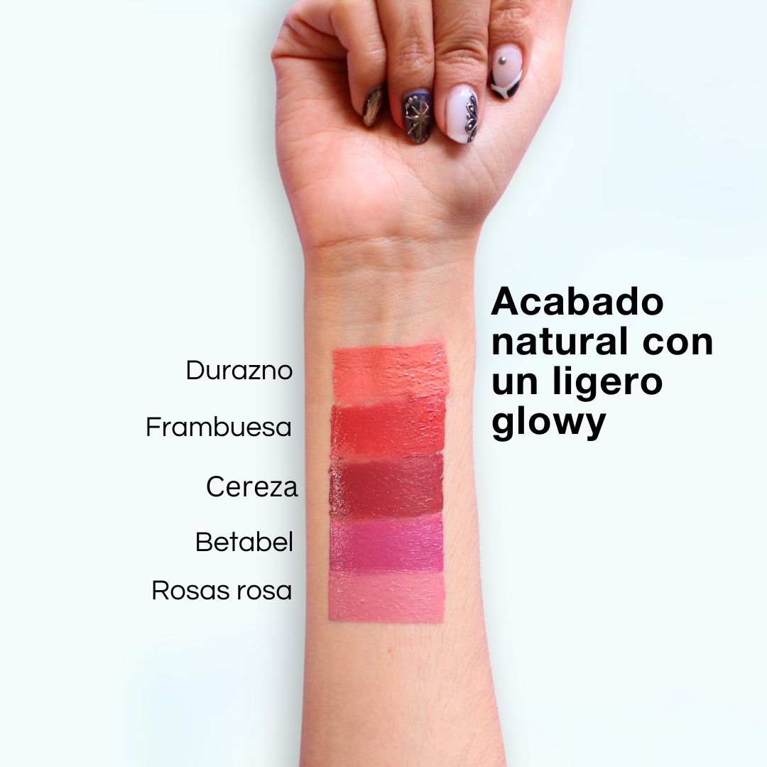 Blush en barra multiusos humectante con vitamina E y protector solar ...